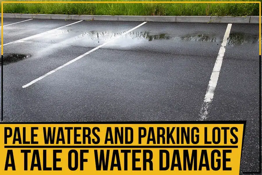 Pale Waters & Parking Lots | Preventing Water Damage