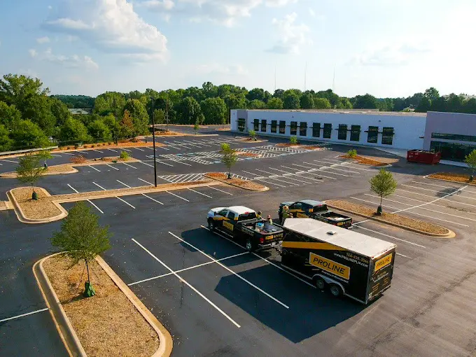 Keeping Charlotte Parking Lots Safe Expert Line Striping